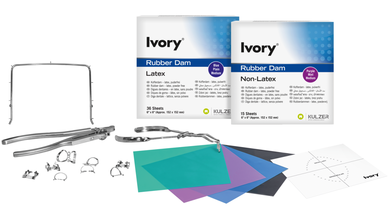 Ivory® Dighe di gomma & Uncini